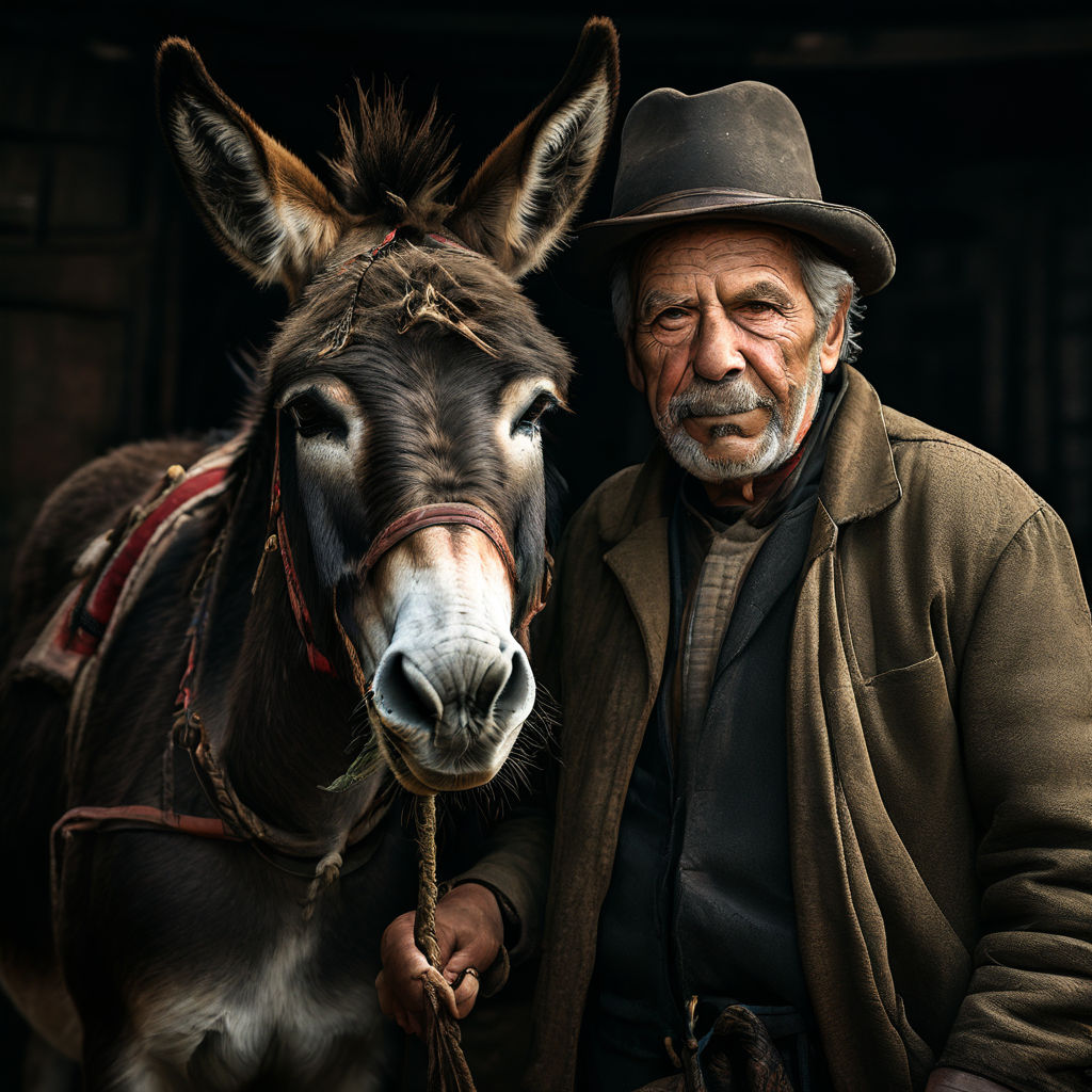 Ali's grandfather has a donkey by mohamed ali - Playground