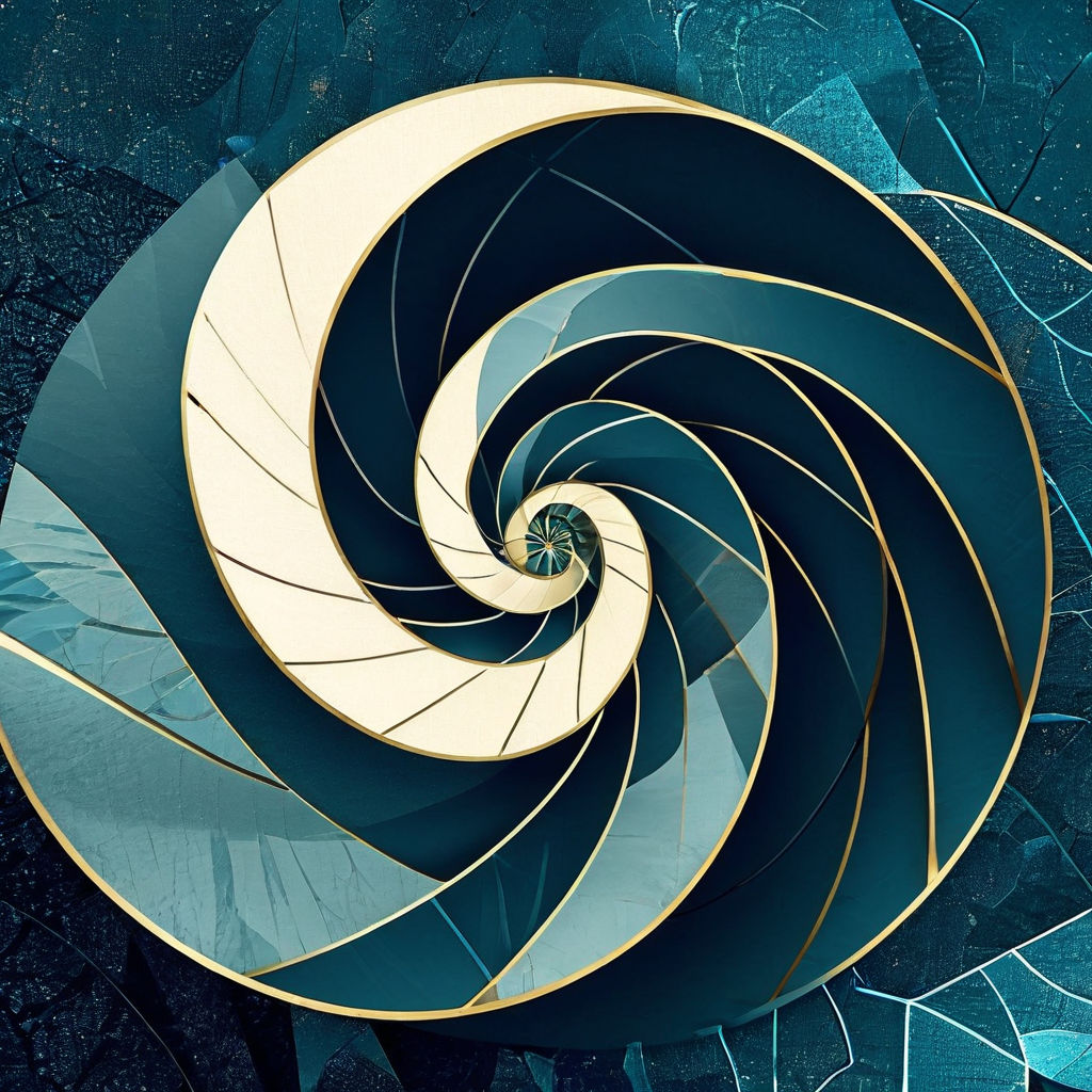 Soothing calm relaxing patterns with natural shapes and cur... by tom b ...