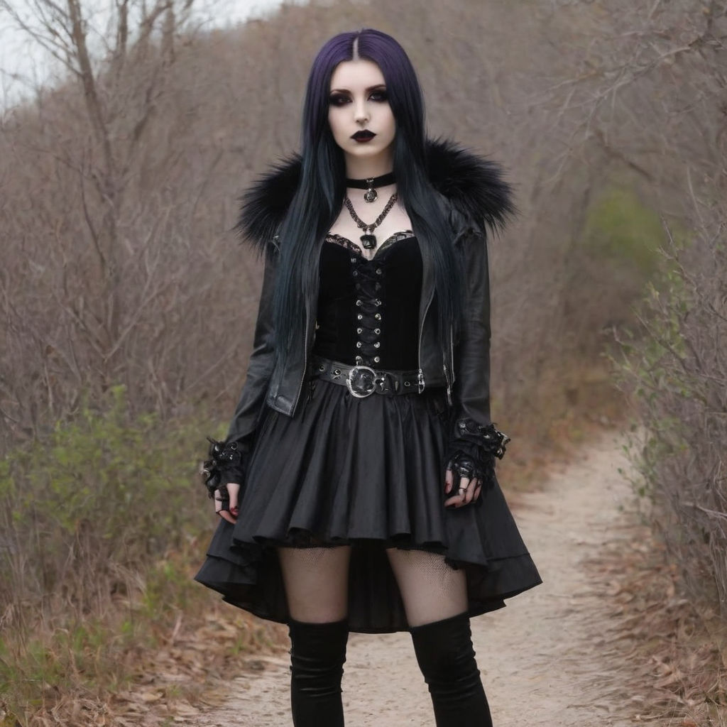 A goth girl full body by Movie Drivesix - Playground