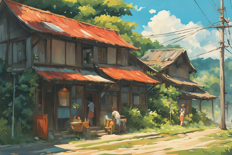 Emok in Village by VR Fact - Playground