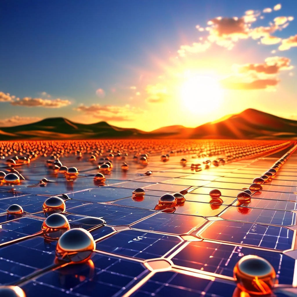 Illustration of staggered structure organic photovoltaics by 권혁진 ...