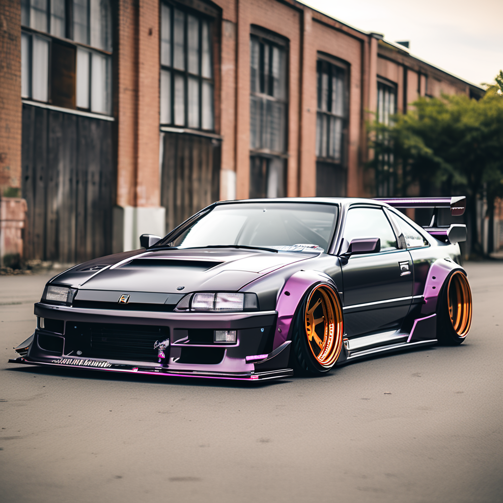 A fully custom widebody honda CRX by james abels - Playground