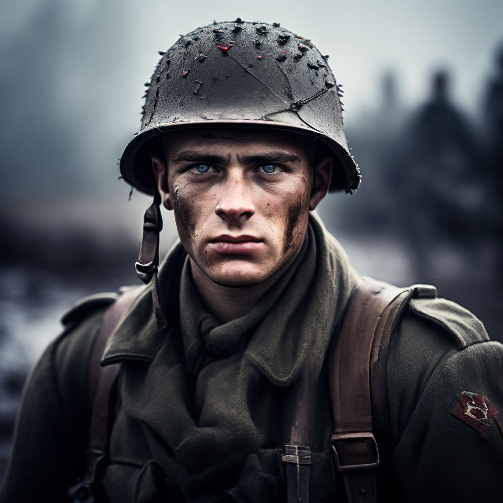 A german soldier in ww2 by beñat e - Playground