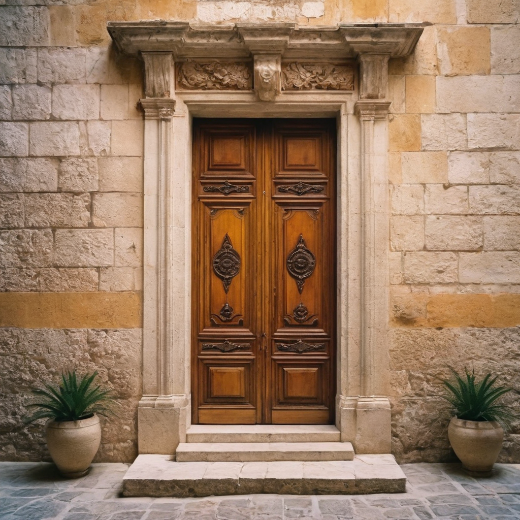 ANALOG PHOTO old engraved wooden door dada absurdity in spli... by ...