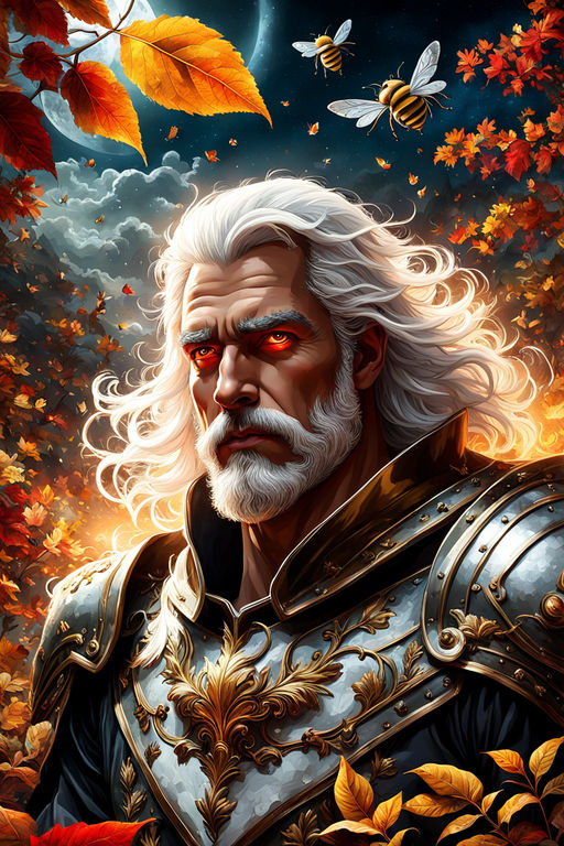 Majestic Bee Knight 🐝👑 by Kingshuk Mondal - Playground