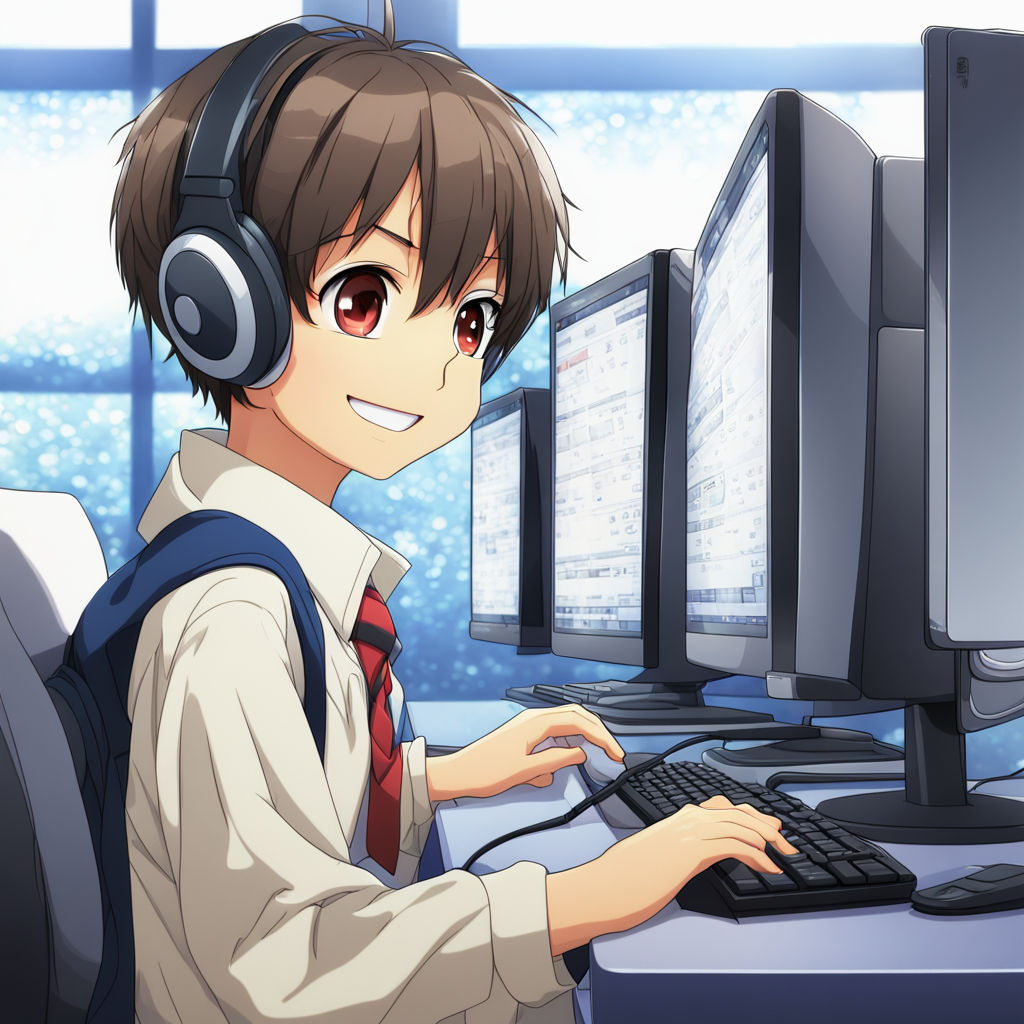 Elementary school boy by glo257 - Playground