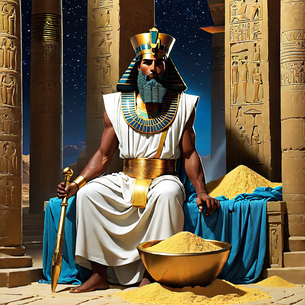 Moses had announced to Pharaoh by Aijunkie - Playground