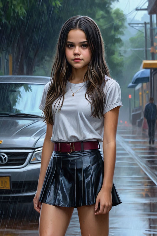 Ultra detailed digital painting masterpiece of 17 year old (... by The ...
