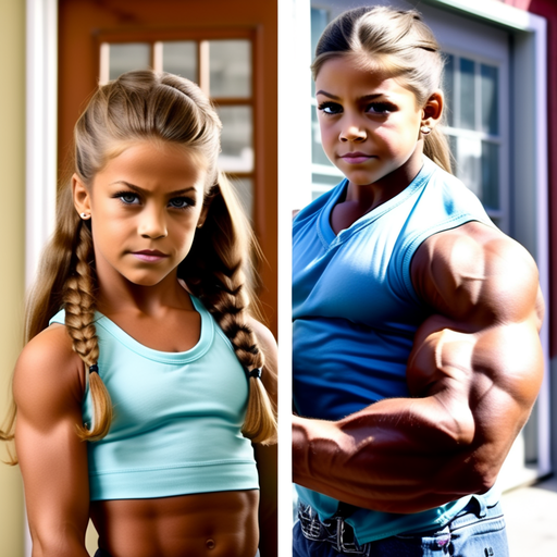 Ultra muscular ten year old girls champion bodybuilder outra... by ...