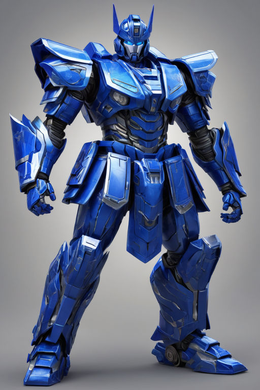 A blue transformer by Spy Gaming - Playground