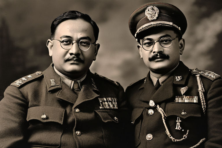 Imagine Hitler and Subhash Chandra Bose old photos by Vivek Borkute ...
