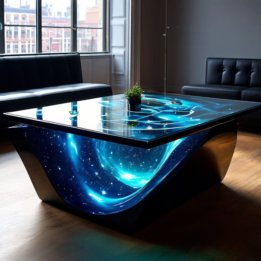 A table built using the illusion of space by 陳瑞昇(110-日四技商設系) - Playground