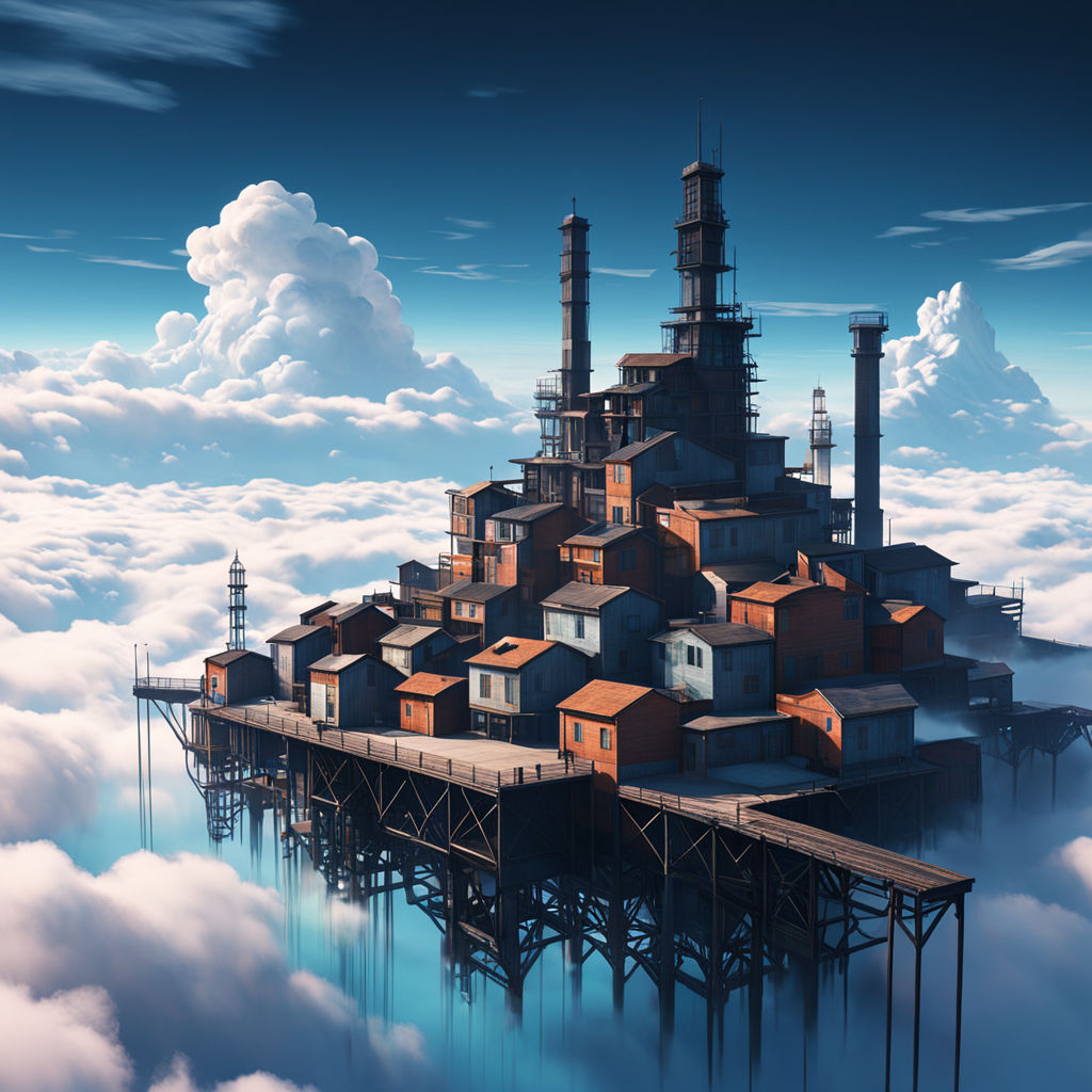 Subdued color palette dreamlike 3D model animation featuring... by 陳虹伶 ...