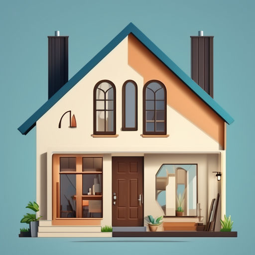 A beautiful 2d cartoon illustration vector realistic house ... by Shiv ...