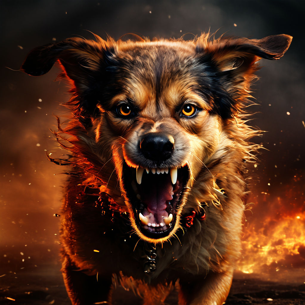 More angry dog by himanshu pokhriyal - Playground