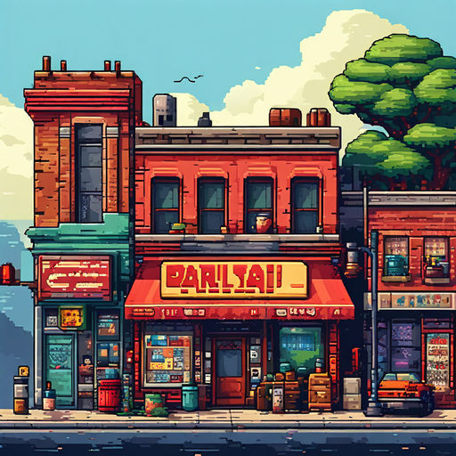 Pixel Art: Retro-style pixelated artwork by Kadija Akter - Playground