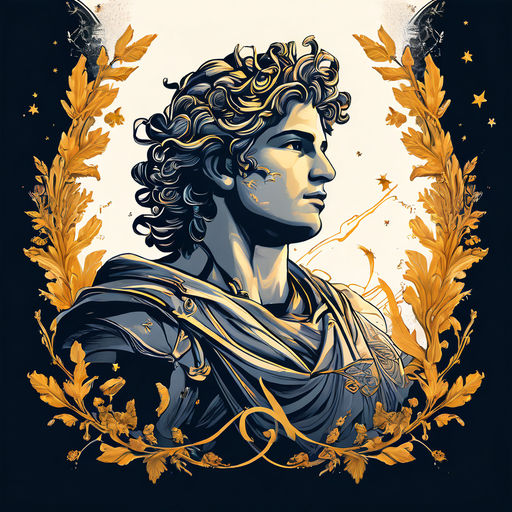 A drawing of the greek god Apollo by shaz - Playground