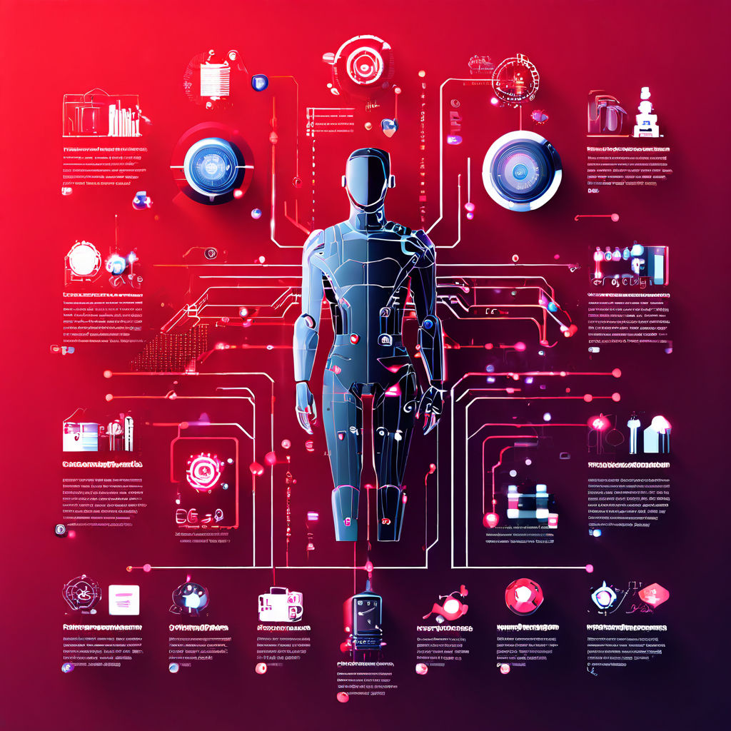 Infographic detailing how AI revolutionizes various industri... by ...