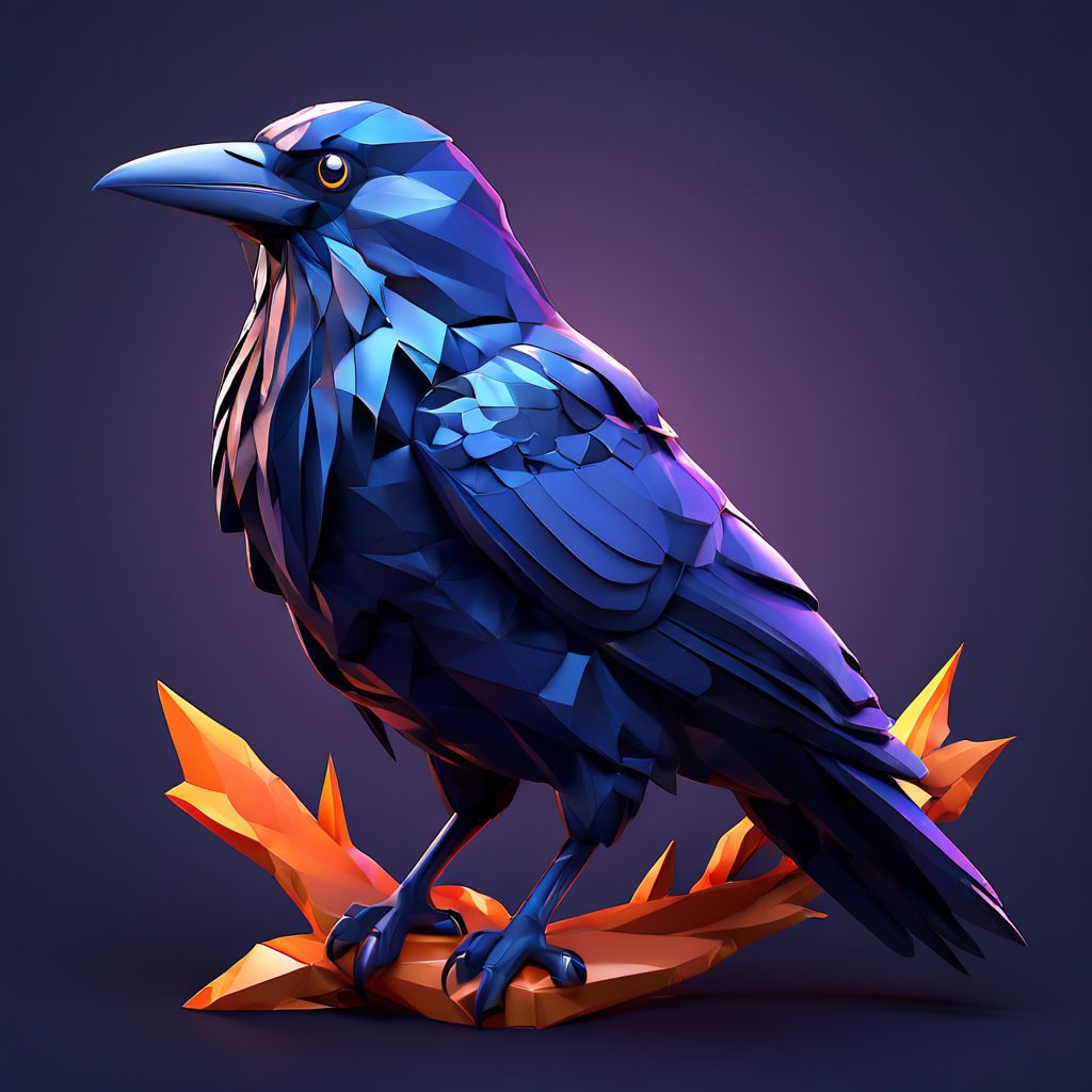 Cartoon crow by SteveMcCrow - Playground