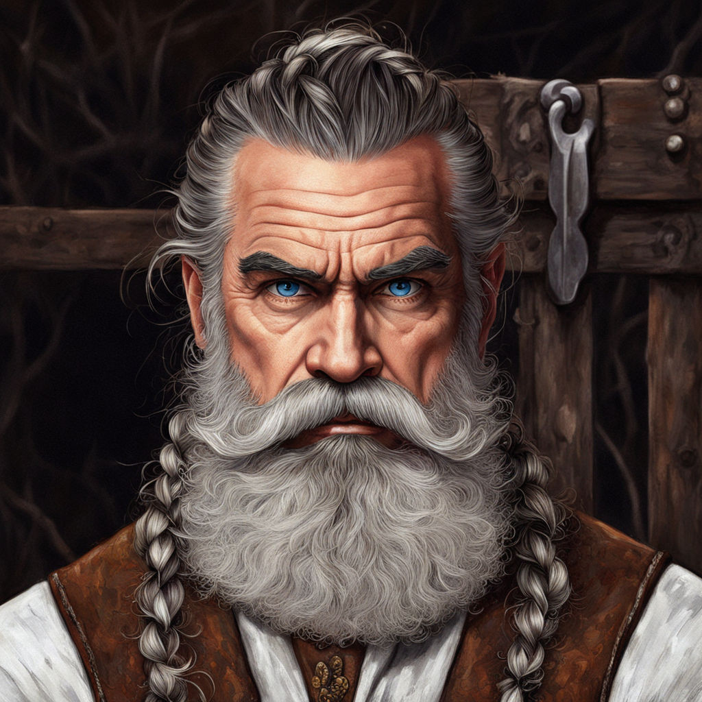 A grumpy dwarf by SonoranSpeedster - Playground