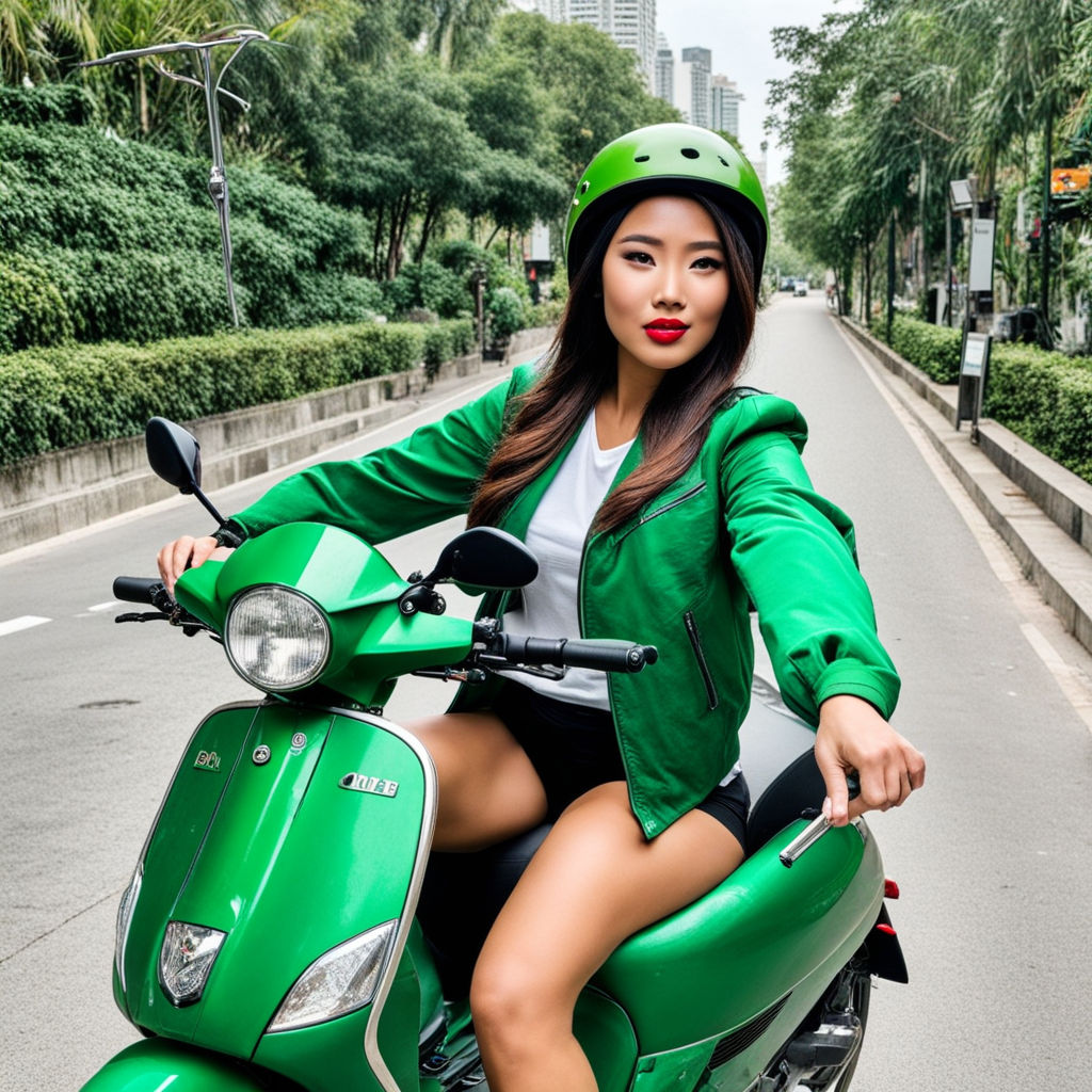 Western influencer with botox lips and wearing over make-up ... by ...