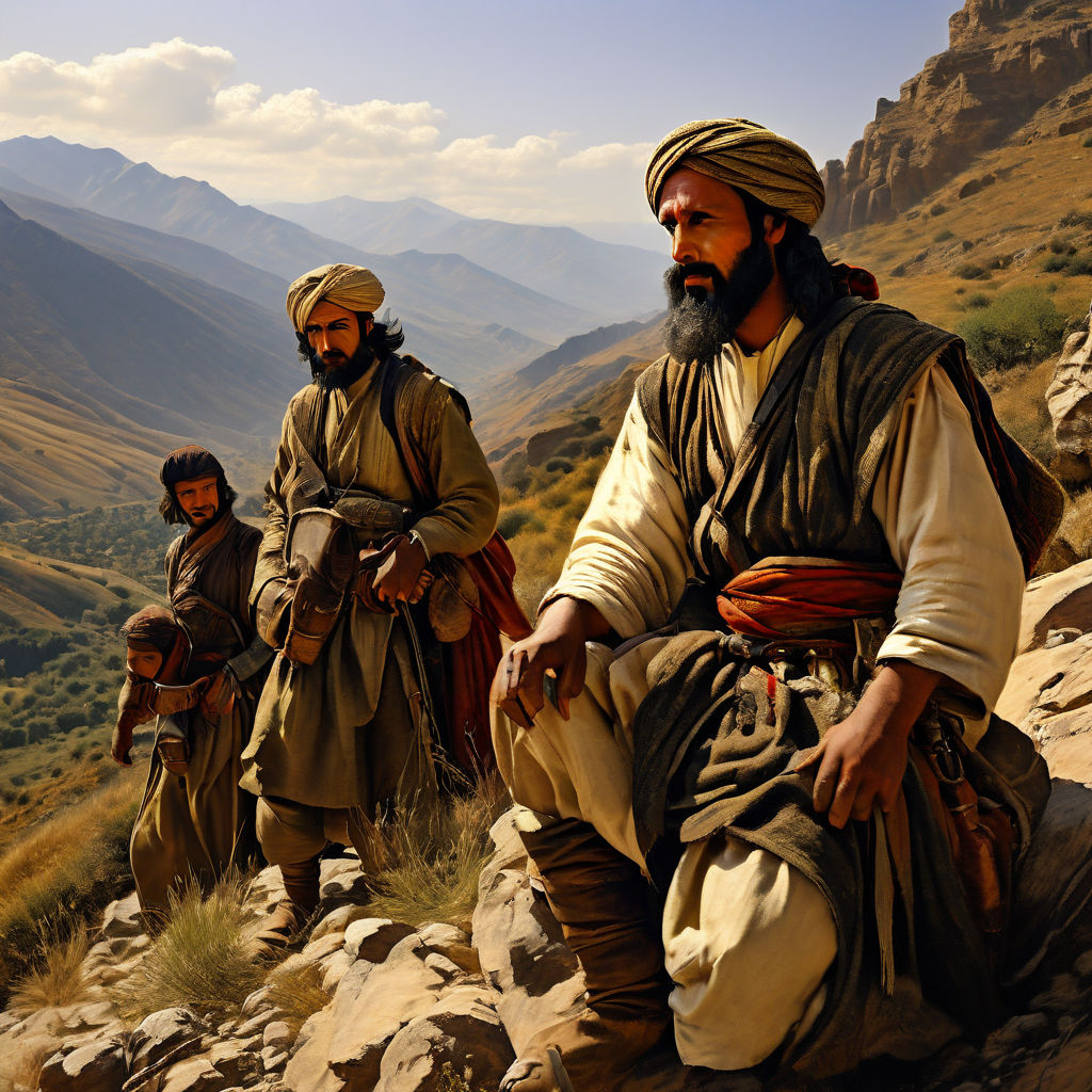 Pathan warriers in khyber hills in 15th century by Thinking Big ...