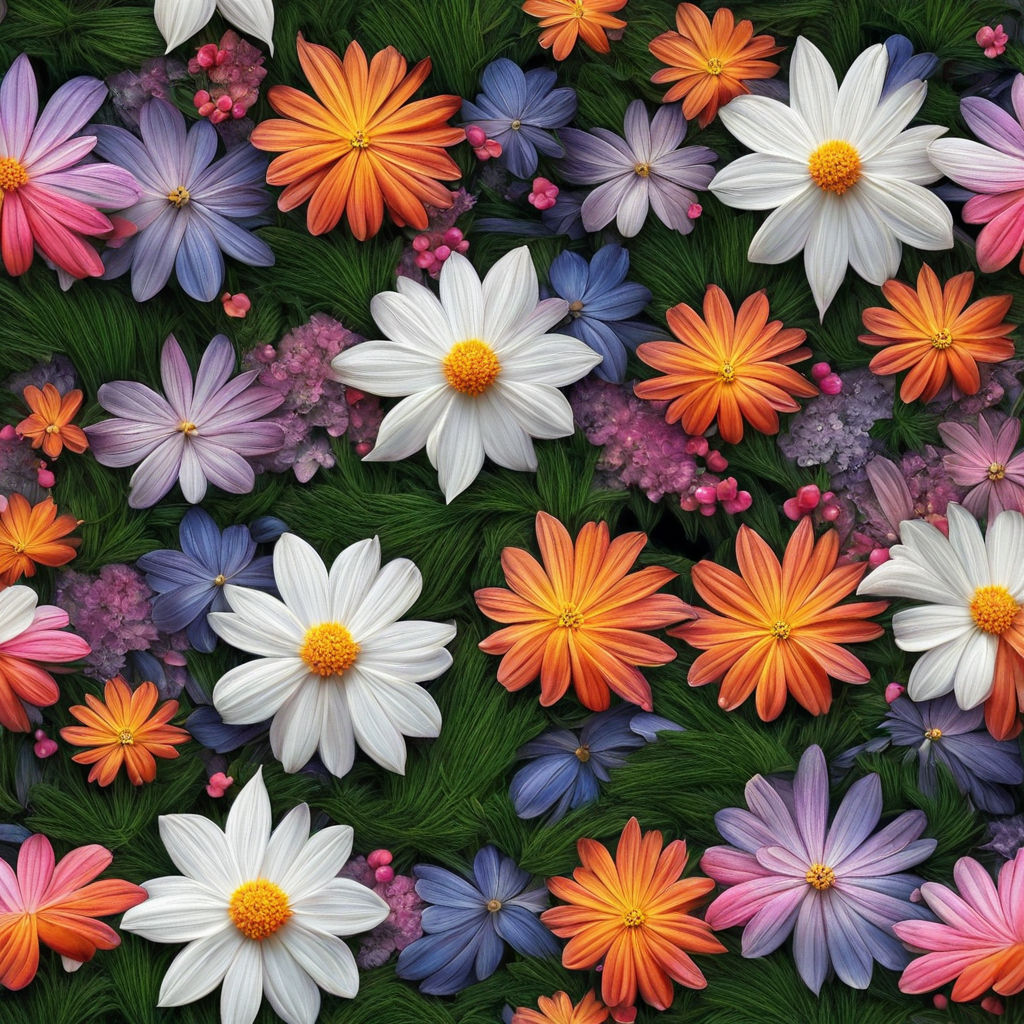A beautiful optical illusion image of spring flowers by Валентина ...