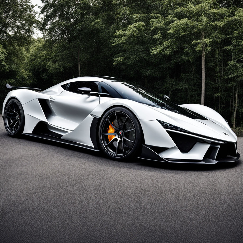 Modern hypercar with aggressive body kit and curvy design by ayden ...
