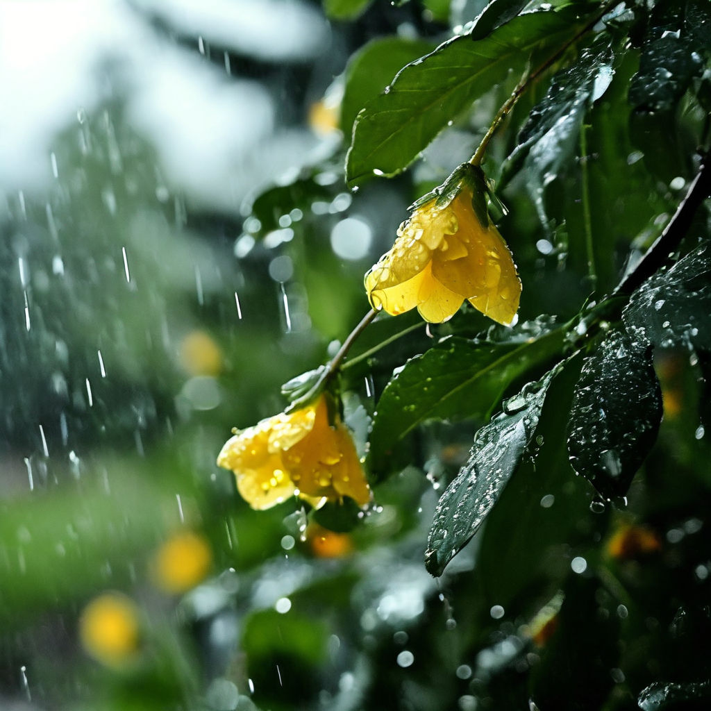 Spring rain, photo by Barun Mitaly - Playground