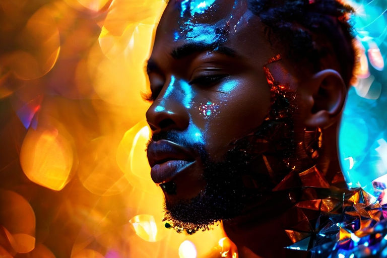 Singer Black musician rapper by claudinei silva - Playground