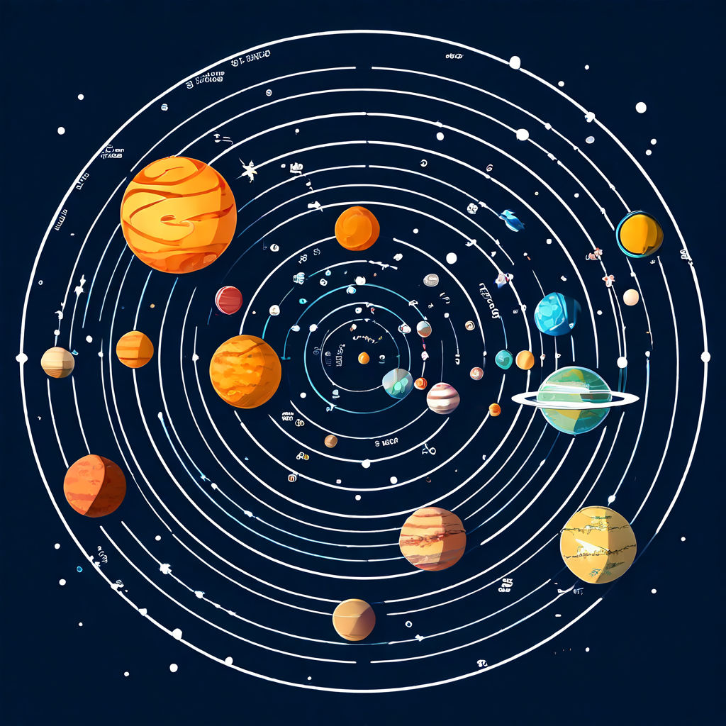 A diagram of the solar system by Gustavo Silvano - Playground