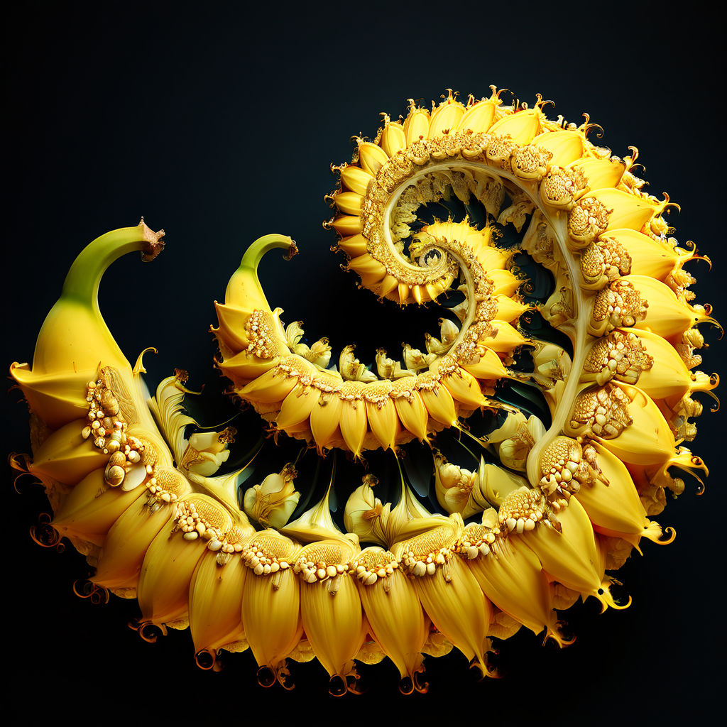 Mandelbrot fractal bananas fibonacci by LuckyLurk1 - Playground