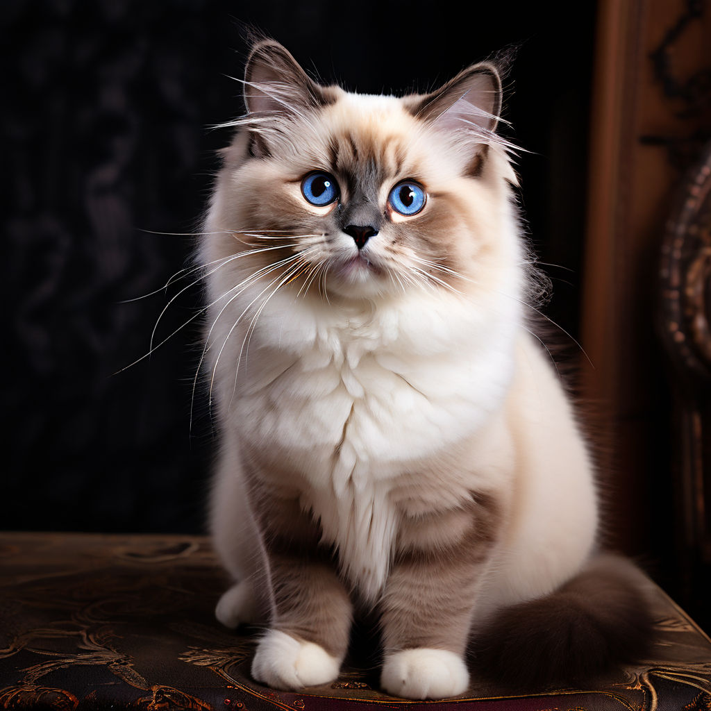 Ragdoll cat by 烛京 - Playground