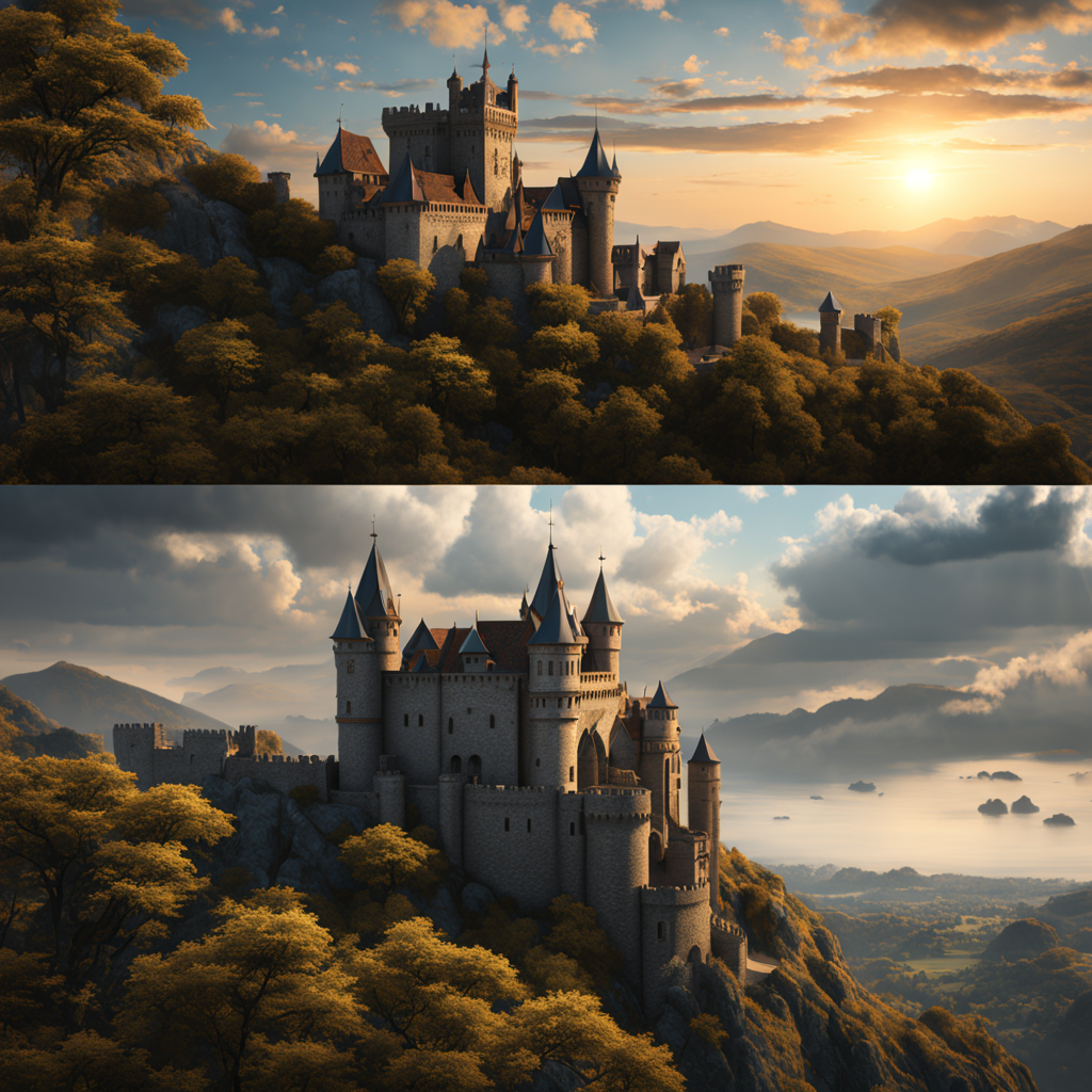 Medieval castle reference by Roberto Feick - Playground