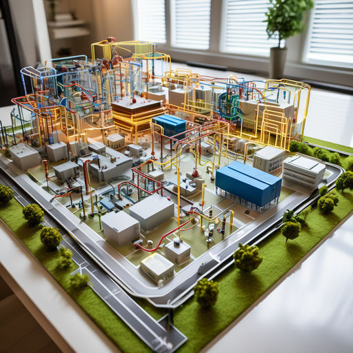 A model of electric circuit by Manish - Playground