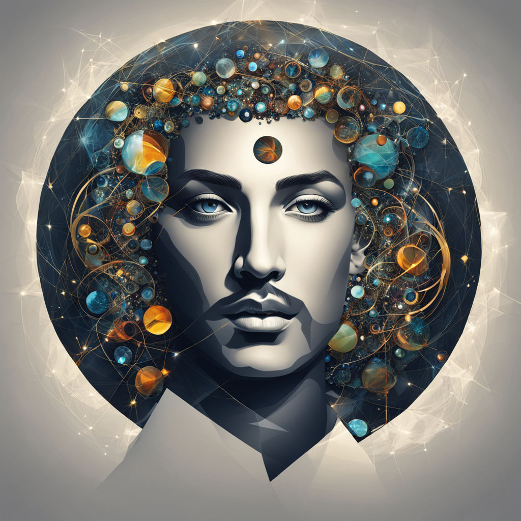 Create a portrait of a cerebral and insightful man by abboud - Playground