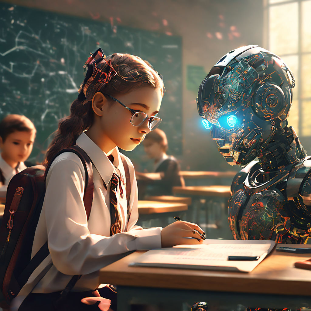 AI in school by Minka Ferjuc - Playground