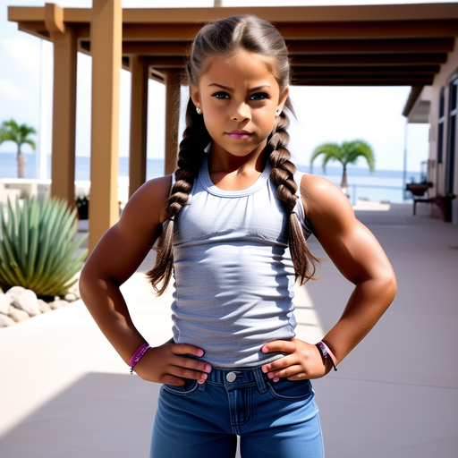 Ultra muscular ten year old girls champion bodybuilder outra... by ...