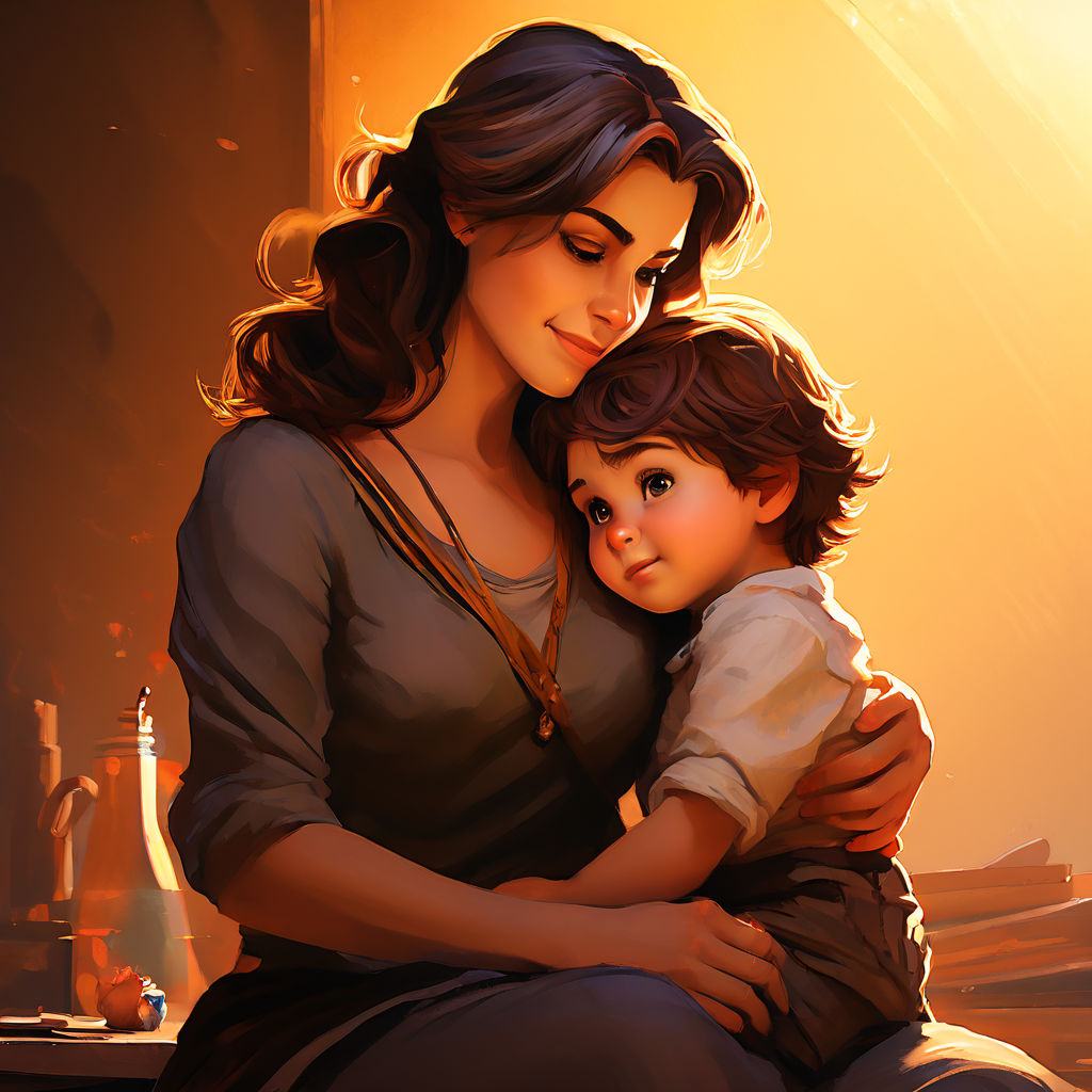 Draw a mother who takes care of her troublemaker child by 백서연 - Playground