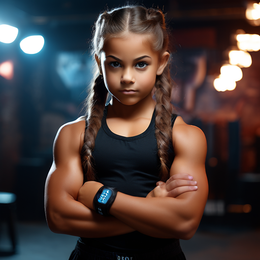 Worlds strongest pre-teen girl bodybuilder with incredibly... by ...