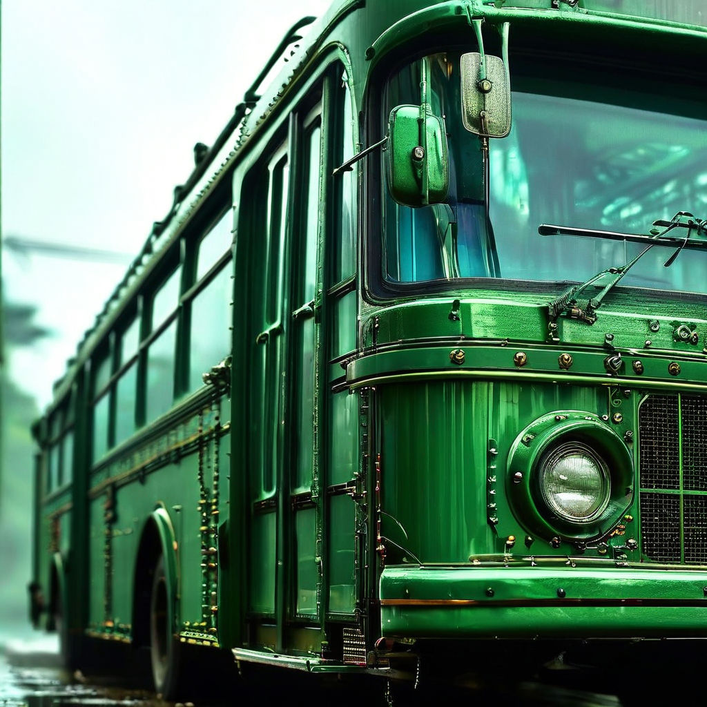 Draw a big green bus. it has 750 on it by Ömer Behzat Uysal - Playground