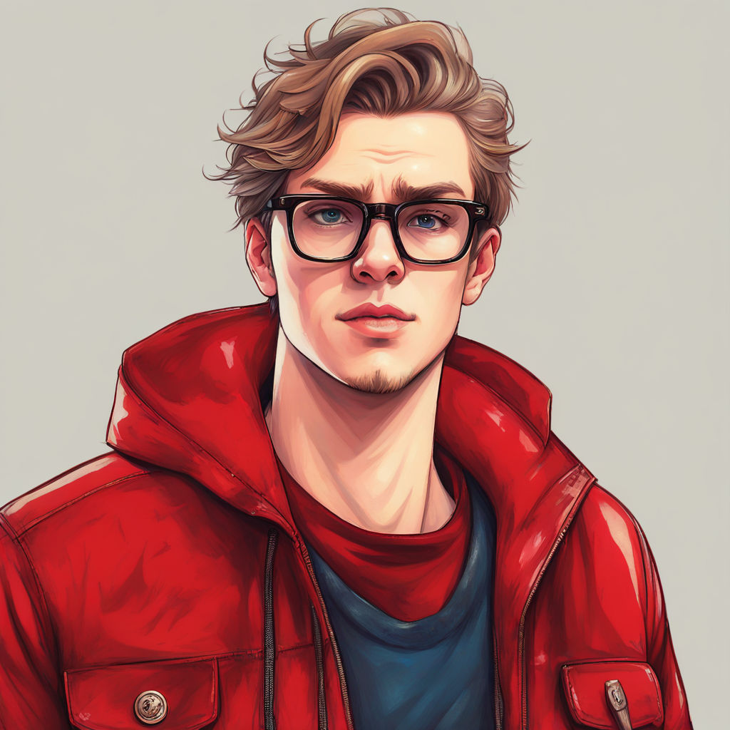 Create me an image of gta style art of a young 25 year old m... by Dub ...