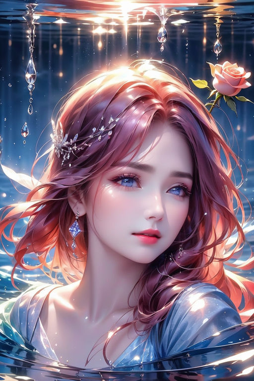 Rose cried by Евгения (Evga) - Playground