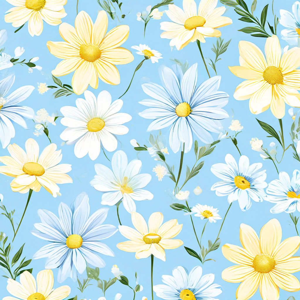 Paper Daisy Flower Patterns | Best Flower Site