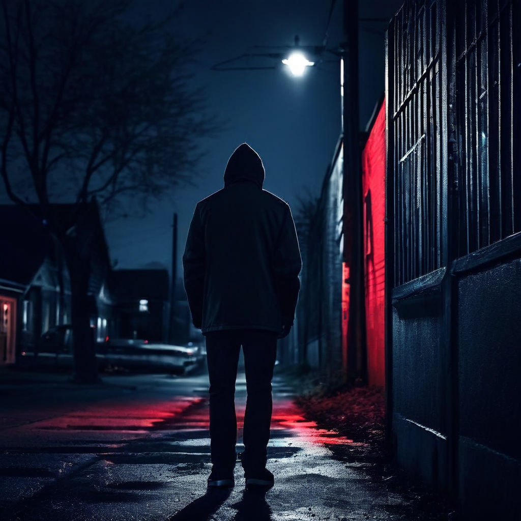 Generate a serial killer stalking someone by Jah vel - Playground