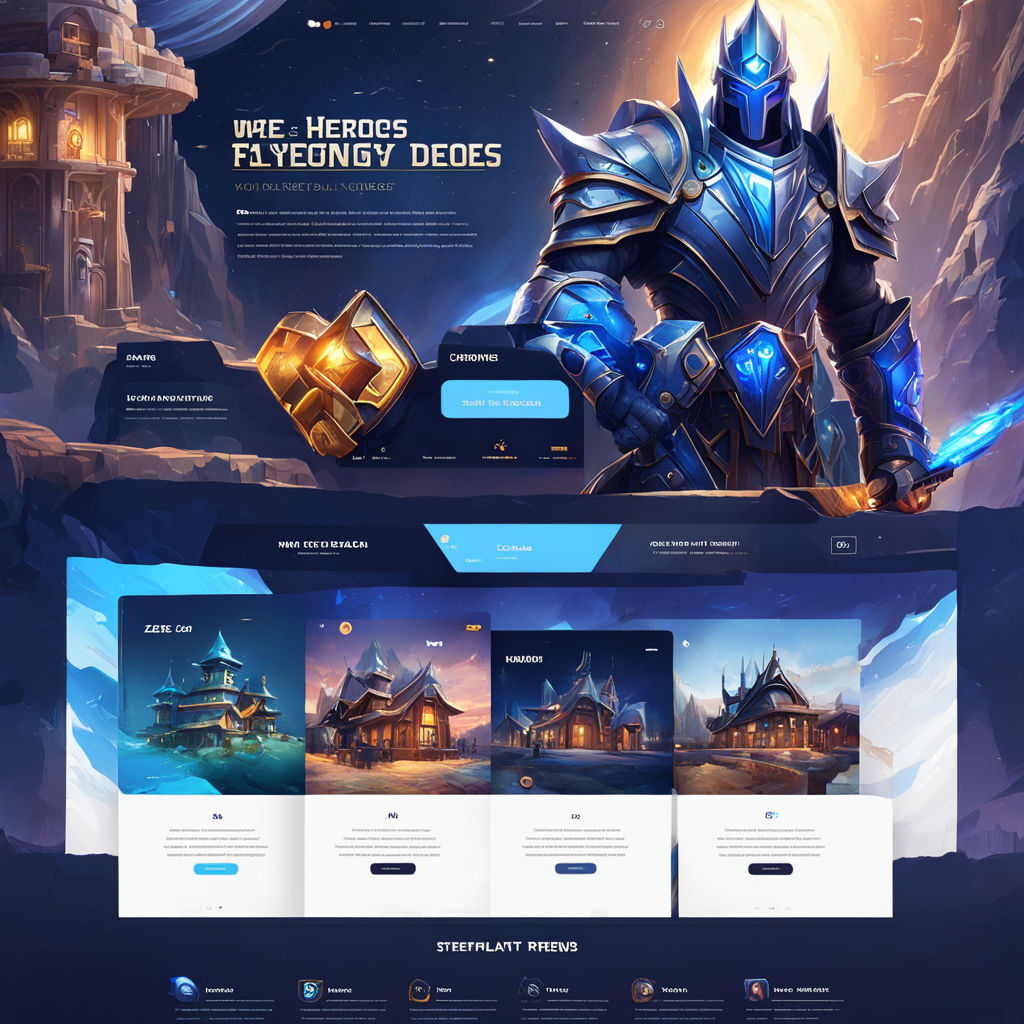 Website Template design ui ux Zezo Technology Ai brand Logo ... by zezo Technology - Playground