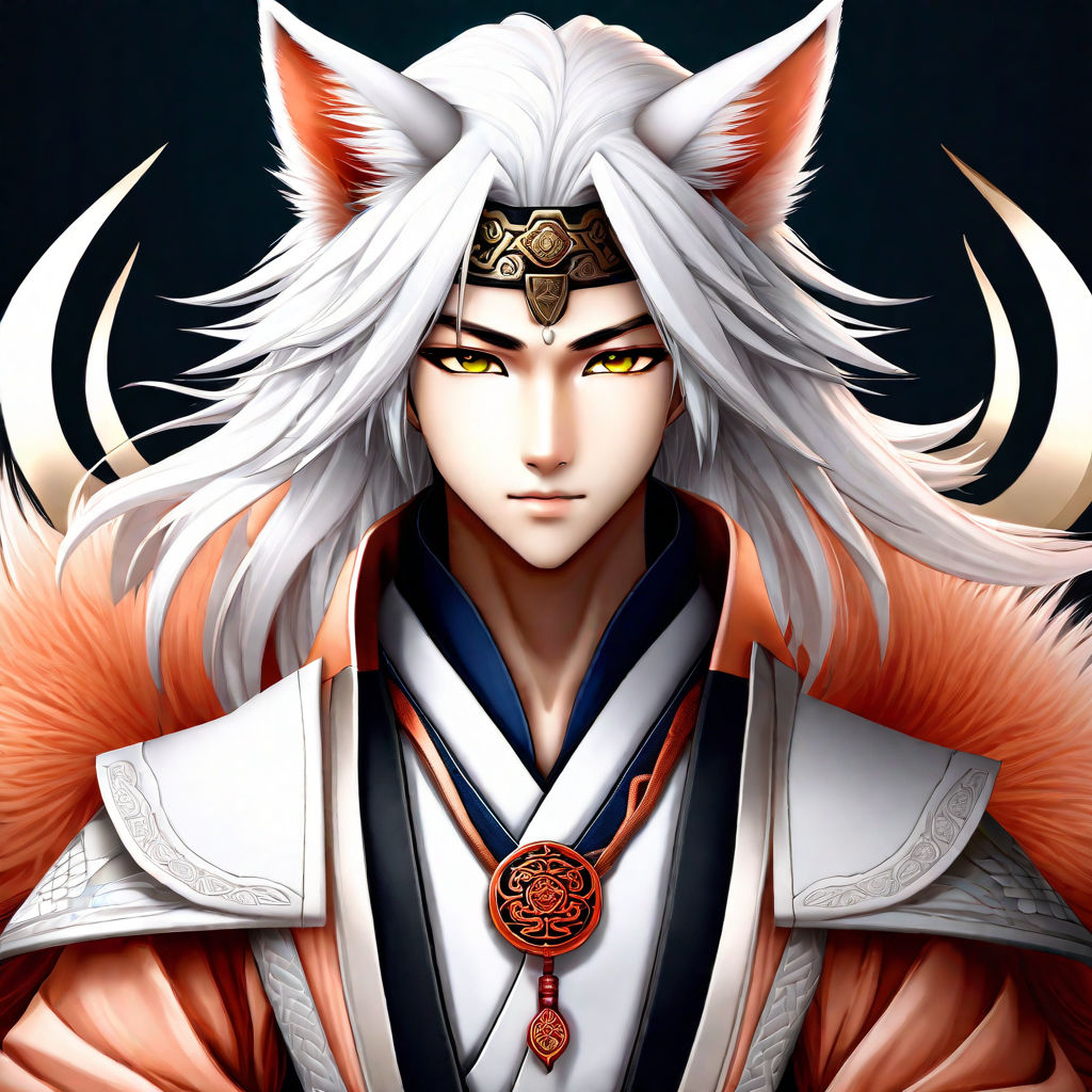 Anime Kitsune Männlich