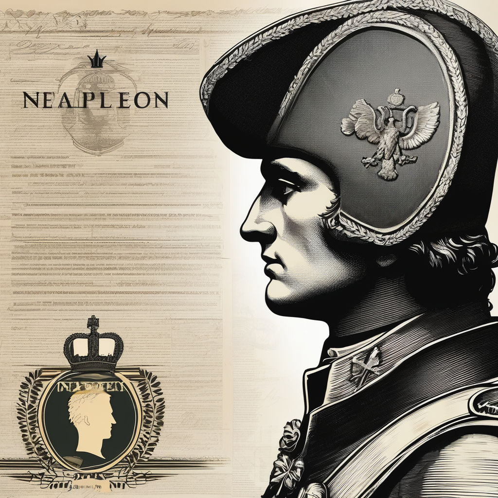 Sketch Napoleon's Silhouette: Start by drawing a simple outl... by Sanjay - Playground