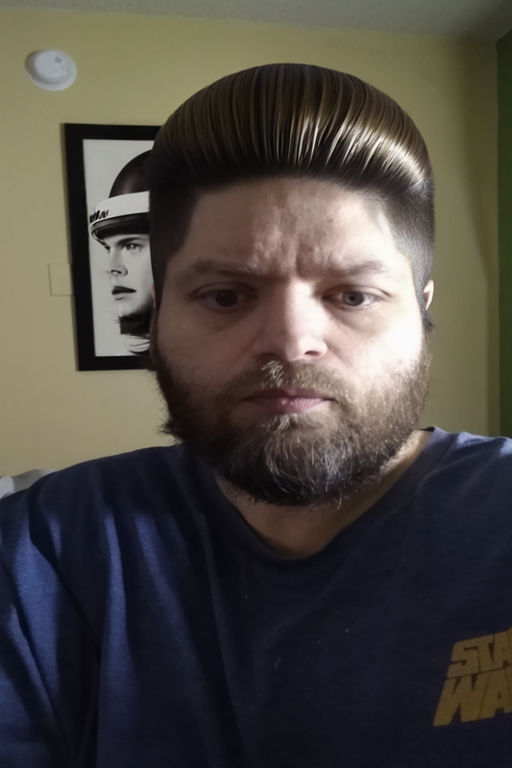 Buzz style haircut by Patrick Curl - Playground