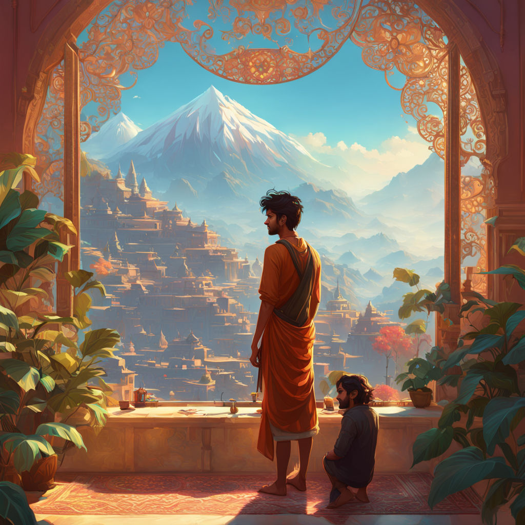 Now suresh becomes 25 year old a beautiful Indian boy by sajan dey ...